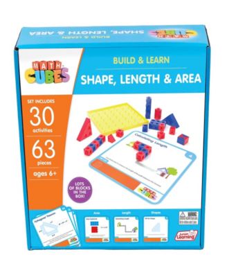 Junior Learning Mathcubes - Shape, Length Area Activity Set - Macy's