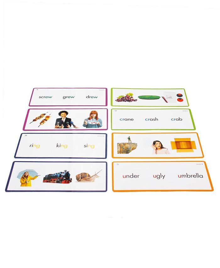 Junior Learning Rainbow Phonics - Phonemic Awareness Sounds Word Cards ...