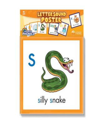 Junior Learning Rainbow Phonics - Letter Sound Poster - Macy's