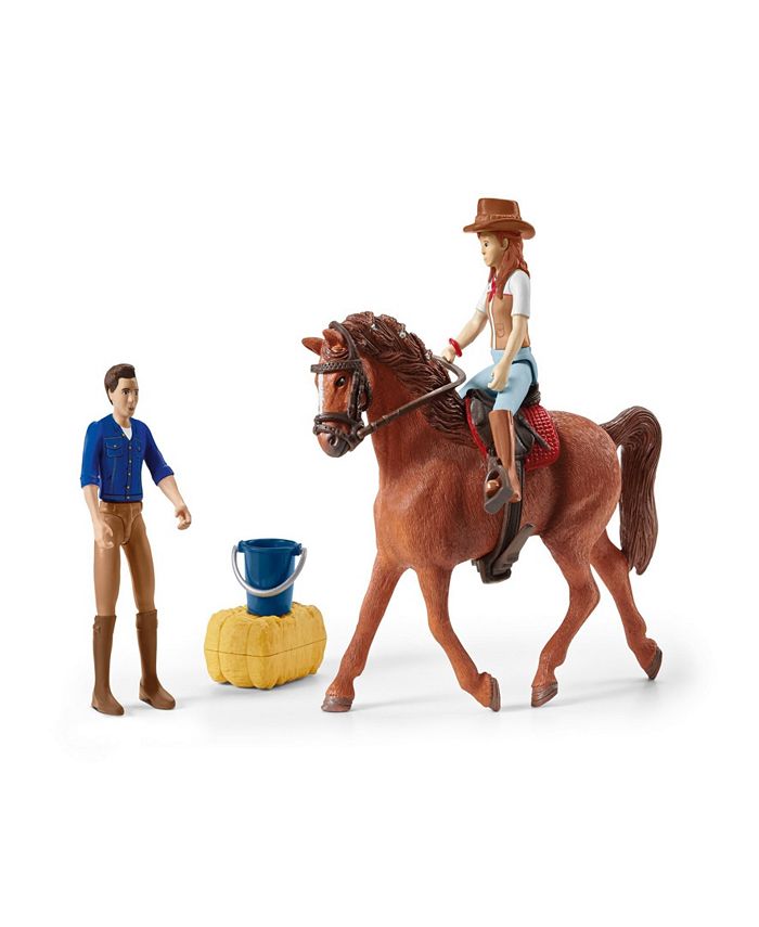 Schleich Horse Club Horse Adventures With Car Trailer Playset - Macy's