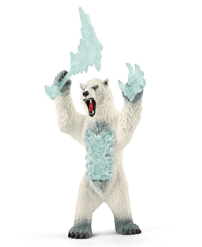Schleich Eldrador Creatures Blizzard Bear With Weapon Action Figure ...