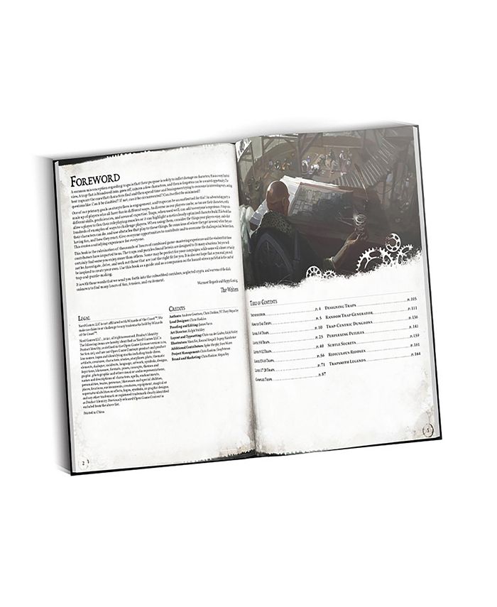 Nord Games Treacherous Traps RPG Supplement Book - Macy's