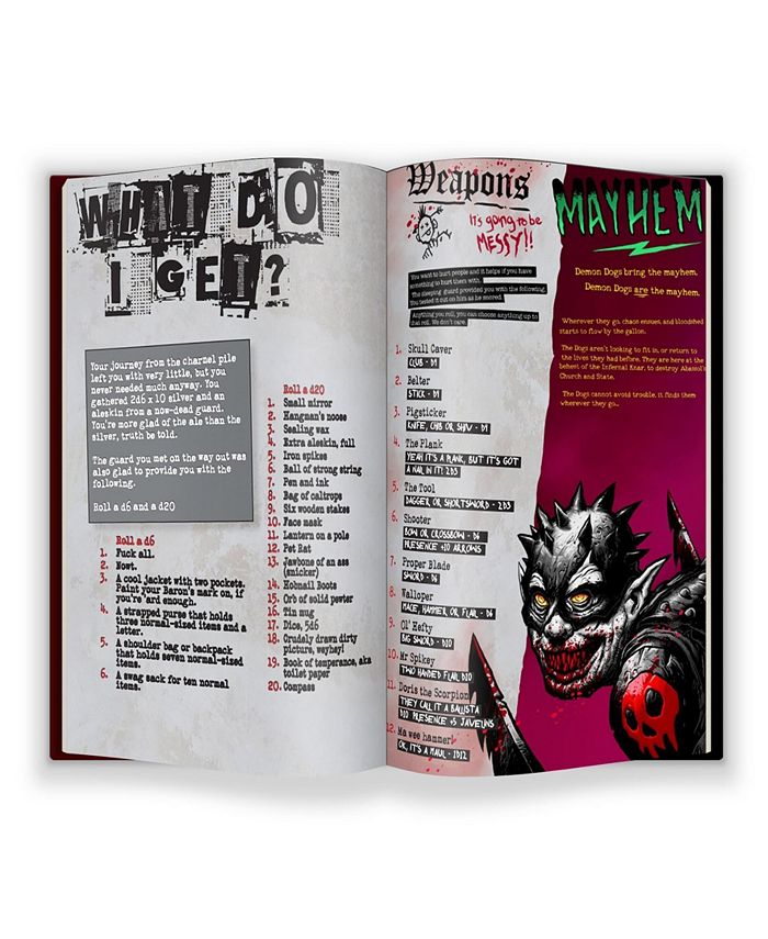 Word Forge Games Demon Dog RPG Book - Macy's