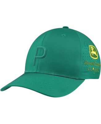 Puma Men's Green John Deere Classic Tech Flexfit Adjustable Hat - Macy's