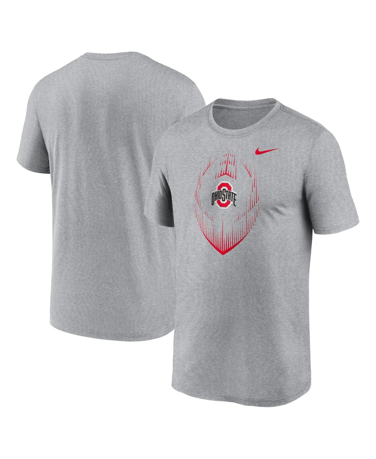 Click here for Nike Mens Heather Gray Ohio State Buckeyes Primeti... prices