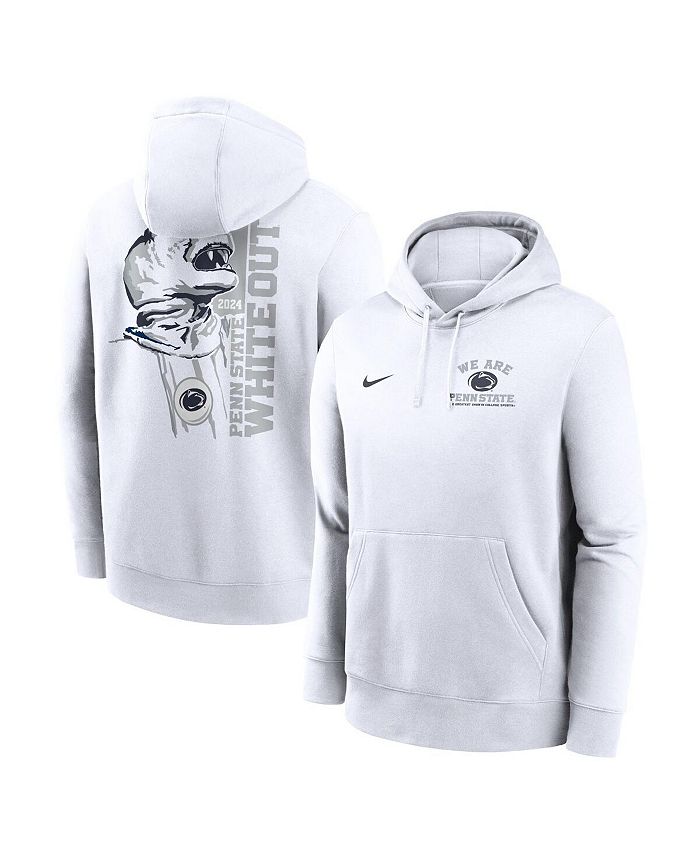 Nike Men's White Penn State Nittany Lions 2024 White Out Club Fleece ...