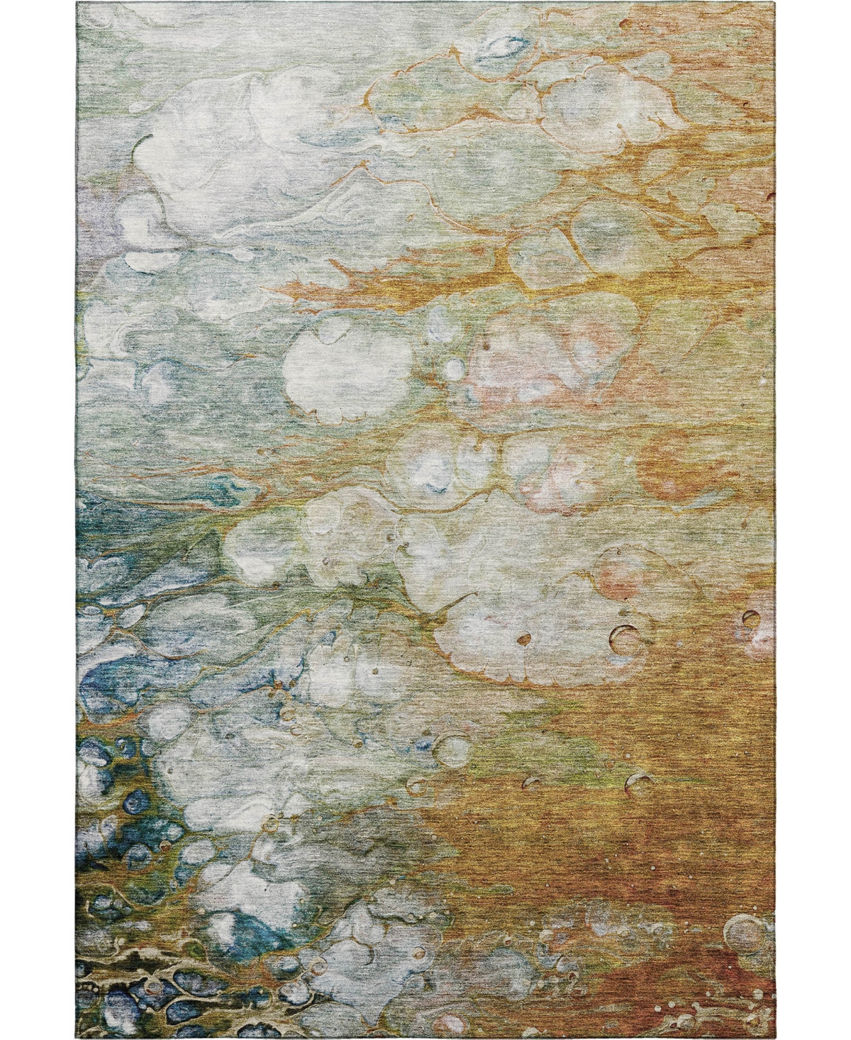Click here for Dalyn Trevi Washable TV7 3x5 Area Rug - Paprika prices