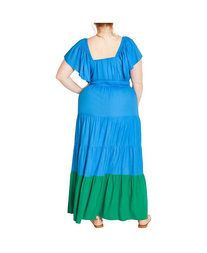 CITY CHIC Plus Size Colour Pop Dress - Macy's