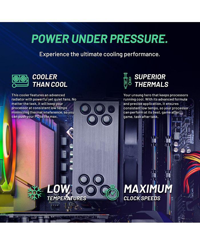 Skytech Gaming Skytech Chronos Mini Gaming PC, Intel i3 12100F, GTX ...