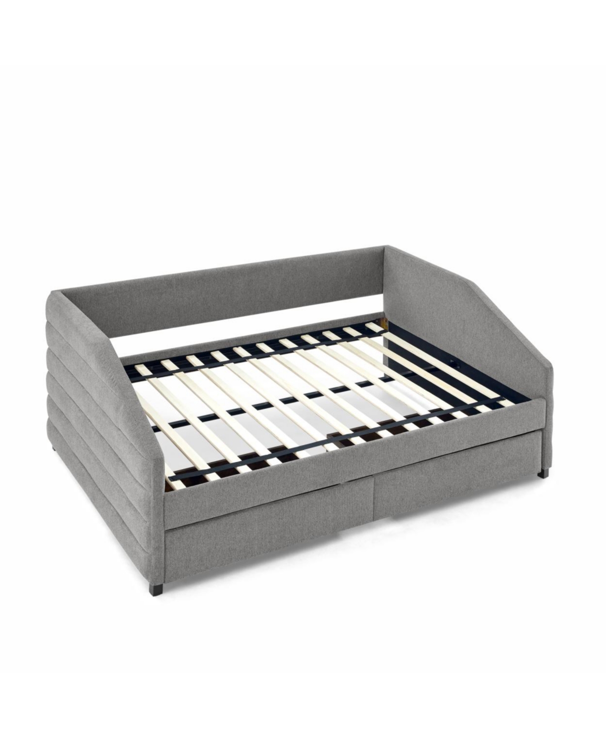 Click here for Twin Size Daybed With Trundle Upholstered Tufted S... prices