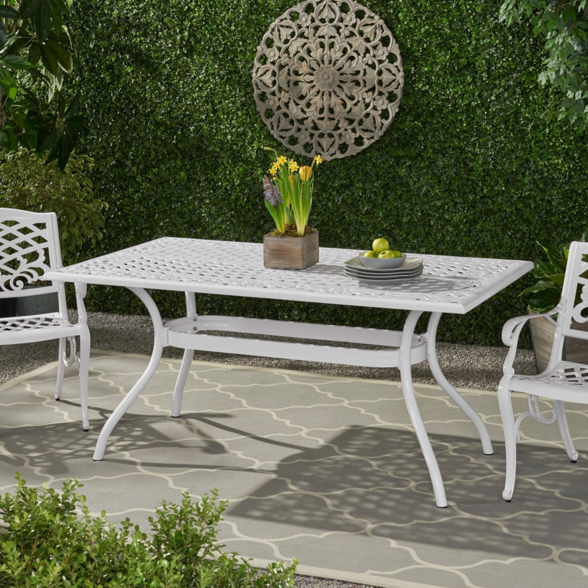 Click here for Streamdale Elegant Lattice Design Cast Aluminum Ou... prices