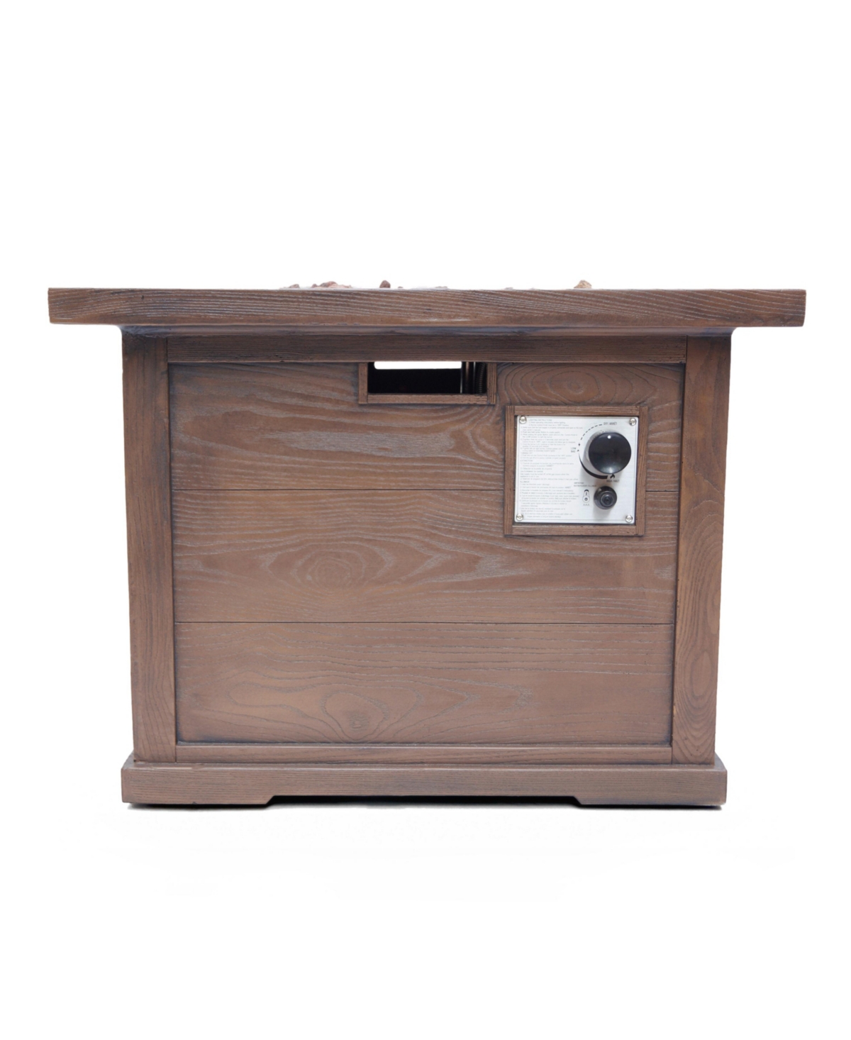 Click here for Streamdale Stunning Square Mgo Fire Pit Table for... prices