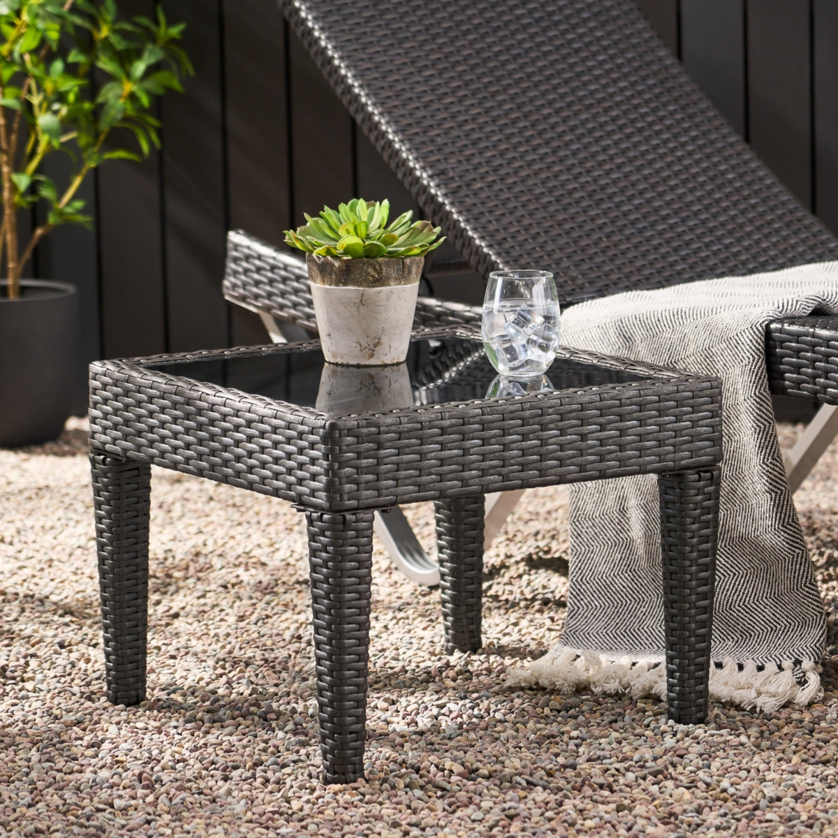 Click here for Streamdale Versatile Outdoor Side Table Perfect fo... prices