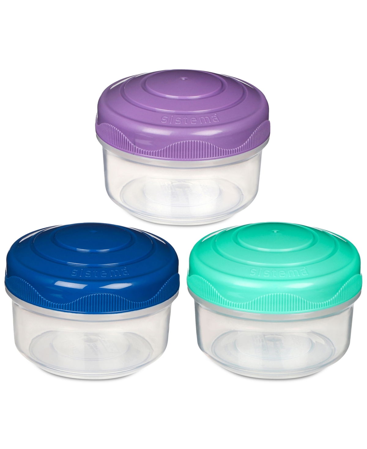 Click here for Sistema 3-Pack To Go Mini Bites Food Storage Conta... prices