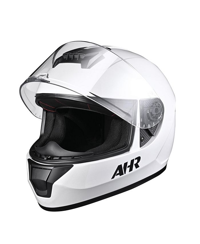 AHR RUN-F3 Full Face Motorcycle Helmet DOT Approved Street Bike ...