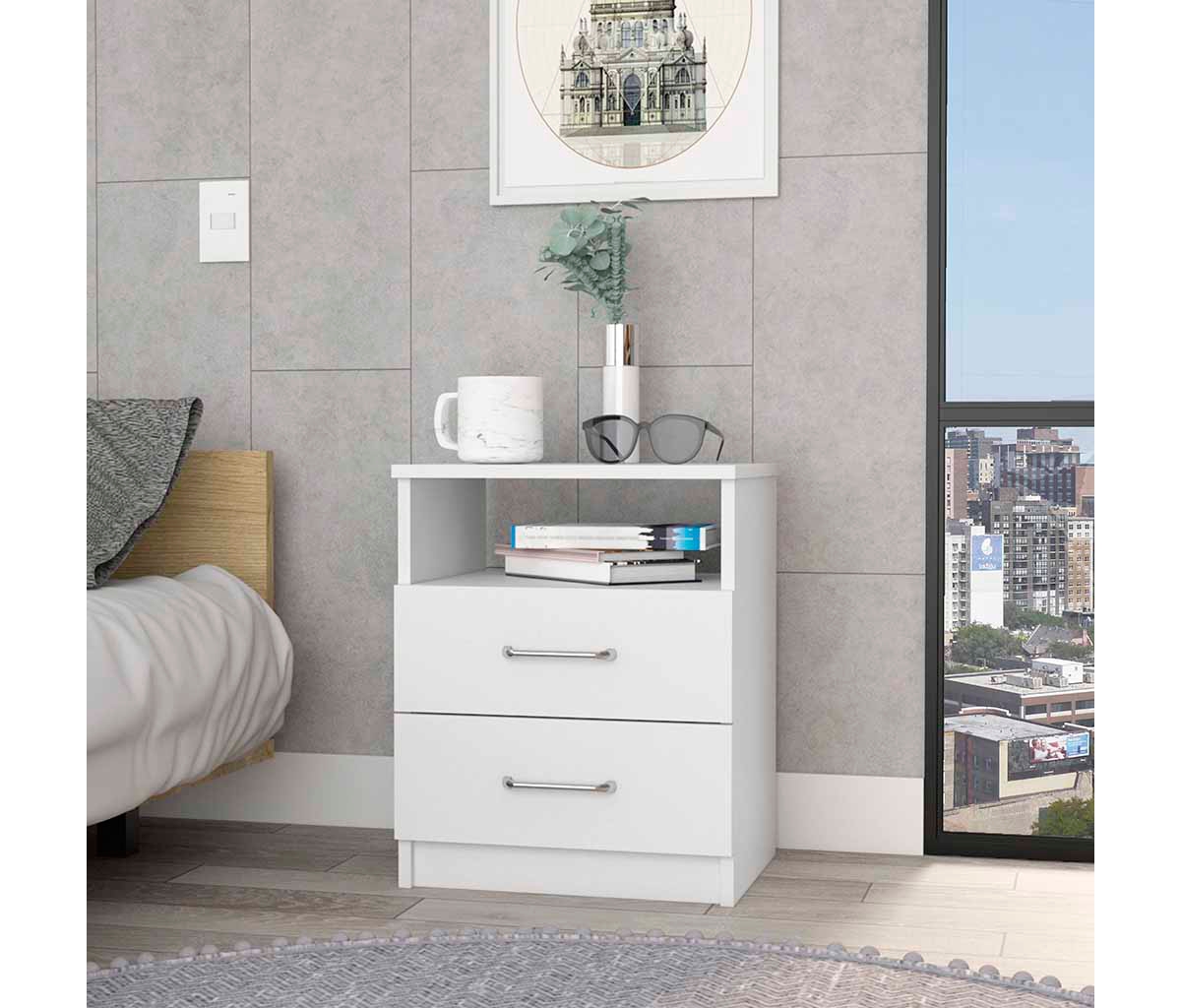 Click here for Fm Furniture Oklahoma Nightstand Two Drawers  One... prices