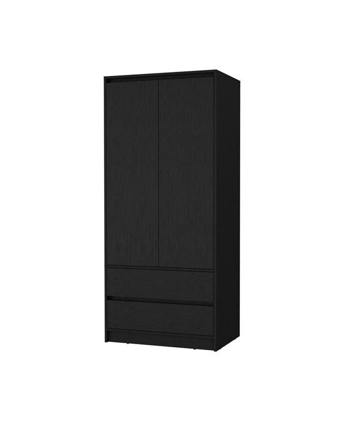 FM FURNITURE Avra 2 Drawers Armoire - Macy's