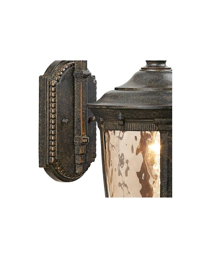 John Timberland Bellagio European Outdoor Carriage Light Fixture Bronze ...