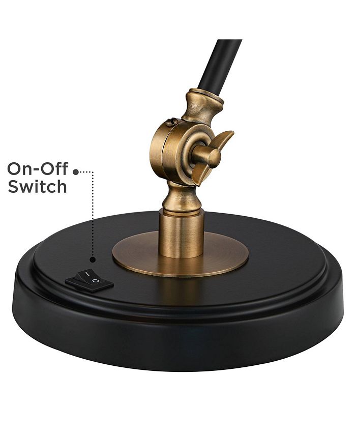 360 Lighting Wray Modern Adjustable Desk Lamp 26 3/4" High with USB ...