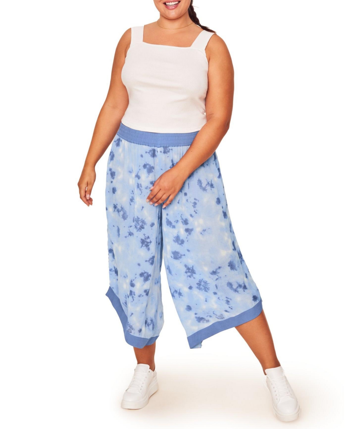 Click here for Adore Me Womens Evi Tank & Pants Set - Tie dye blu... prices