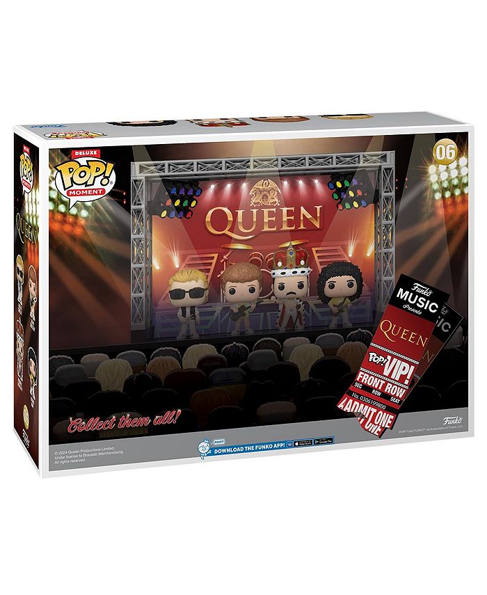 Funko Queen at Wembley Stadium 6 Pop Deluxe Moments Vinyl Figure - Macy's