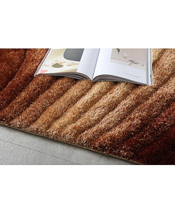Simplie Fun 3D Shaggy Hand Tufted Area Rug 15 - Macy's