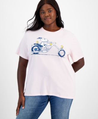 Grayson Threads, The Label Trendy Plus Size Snoopy Tee - Macy's