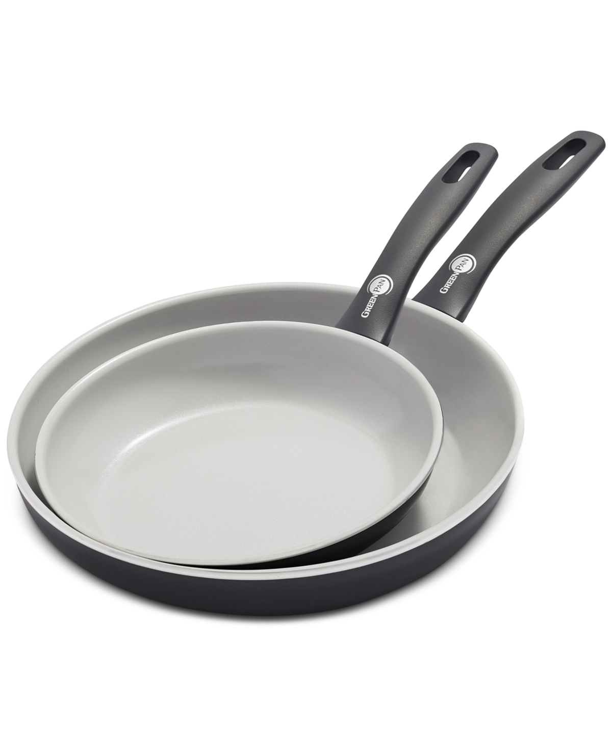 Click here for GreenPan Dover 8 & 10 2-Piece Frypan Set - Black prices