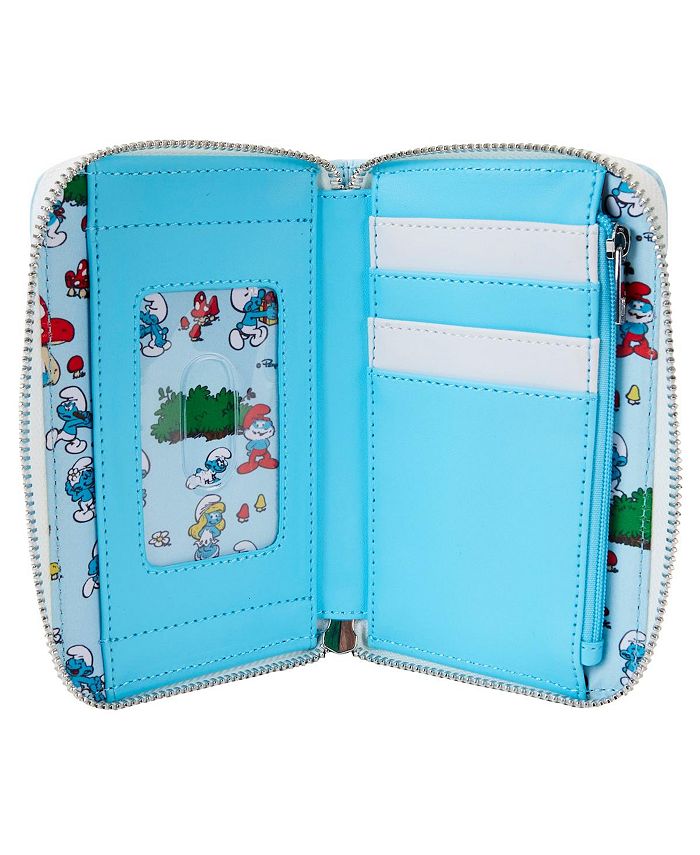 Loungefly The Smurfs Smurfette Zip-Around Wallet - Macy's