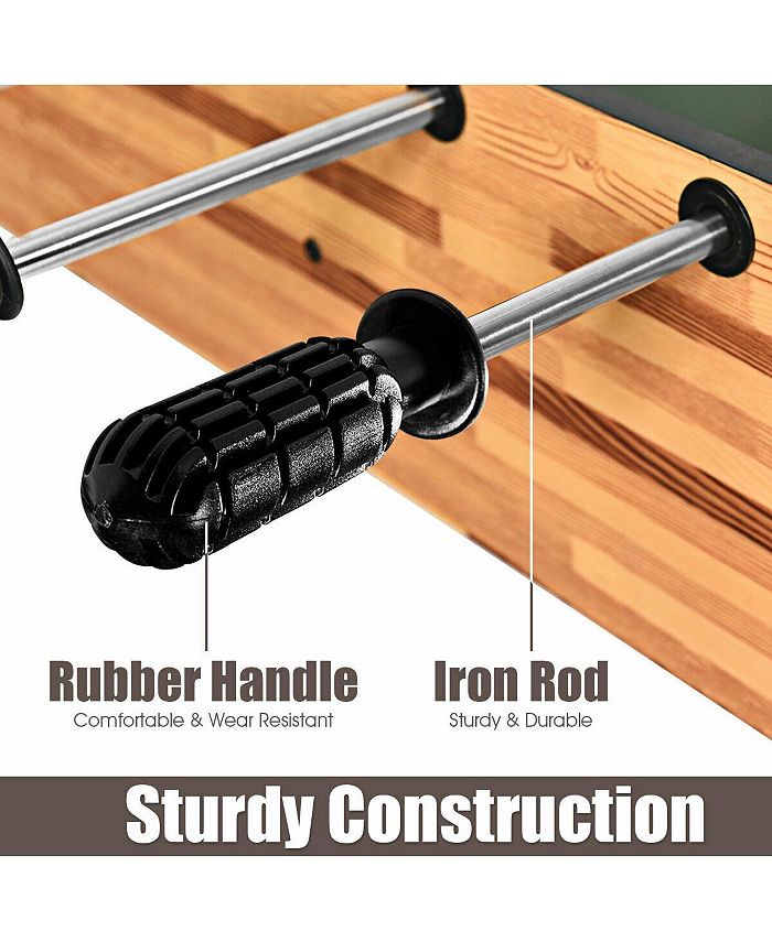 SUGIFT 48 Inch 3-In-1 Multi Combo Game Table with Soccer for Game Rooms ...