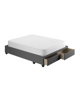 Boyd Sleep Full\Queen Size Upholstered Storage Platform Bed - Macy's