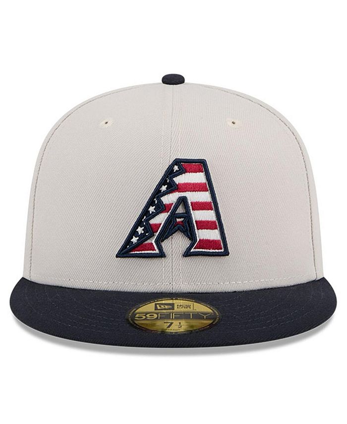 New Era Men's Black Arizona Diamondbacks 2024 Fourth of July 59FIFTY ...