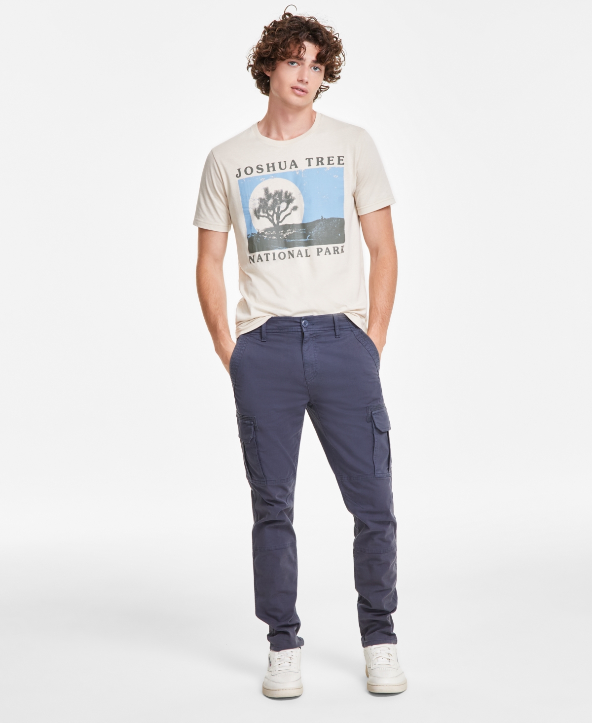 Click here for Sun + Stone Mens Garment-dyed Straight-Fit Morriso... prices