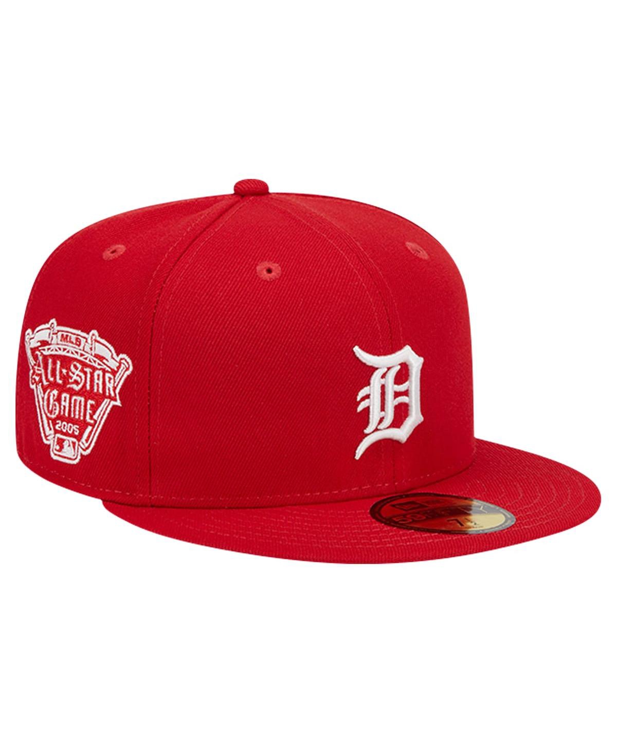 Click here for New Era Mens Red Detroit Tigers Logo 59FIFTY Fitte... prices