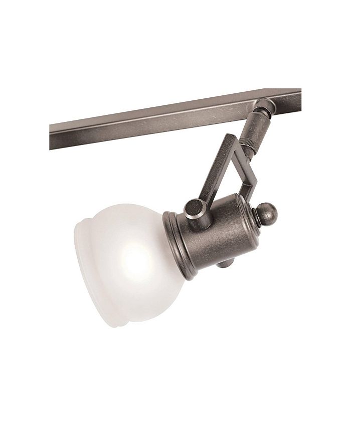 Pro Track Chace 6-Head LED Complete Ceiling Track Light Fixture Kit ...