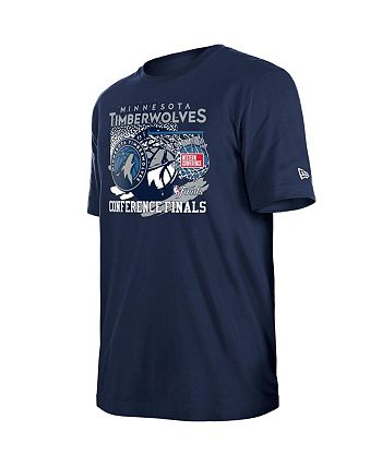 New Era Men's Navy Minnesota Timberwolves 2024 Western Conference Finals T-Shirt - Macy's