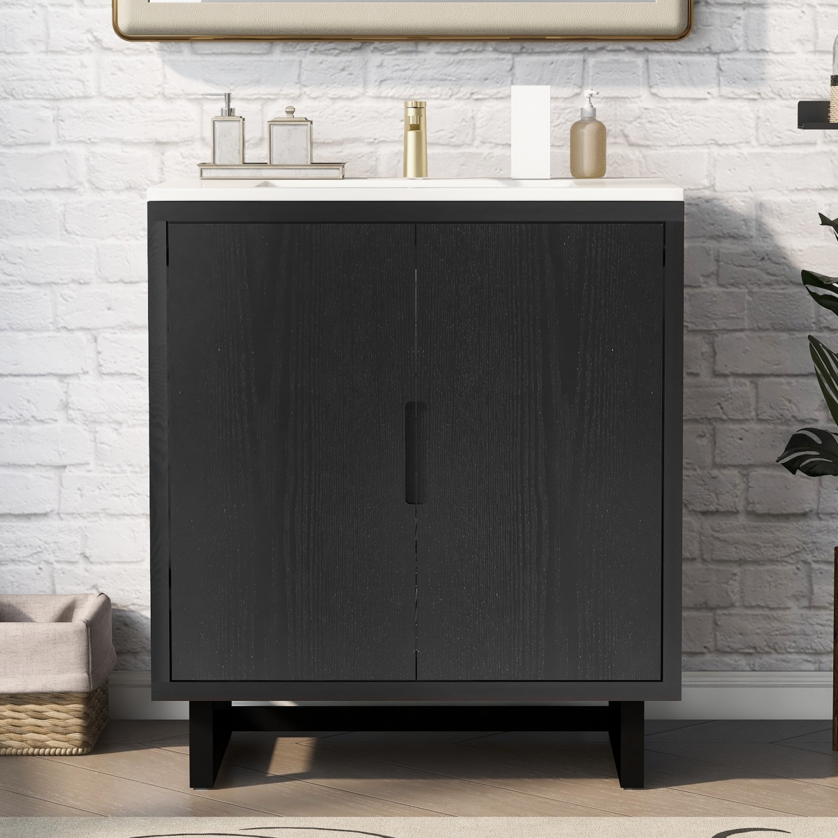 Click here for Streamdale Premium Solid Wood Bathroom Vanity (30&... prices