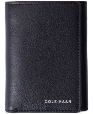 Cole Haan Men's RFID Boxshine Trifold Logo Wallet - Macy's