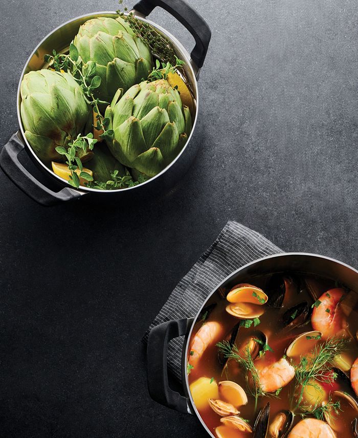 Tramontina TriPly Clad Stainless Steel 6 Pc Cookware Set - Macy's