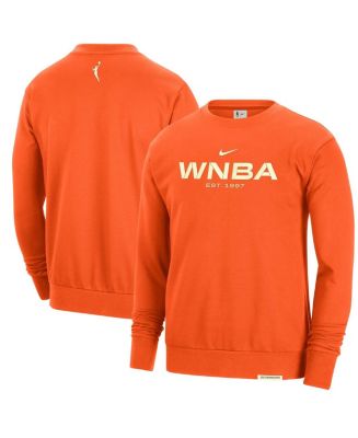 Nike Men's and Women's Orange WNBA Team 13 Standard Issue Crew ...
