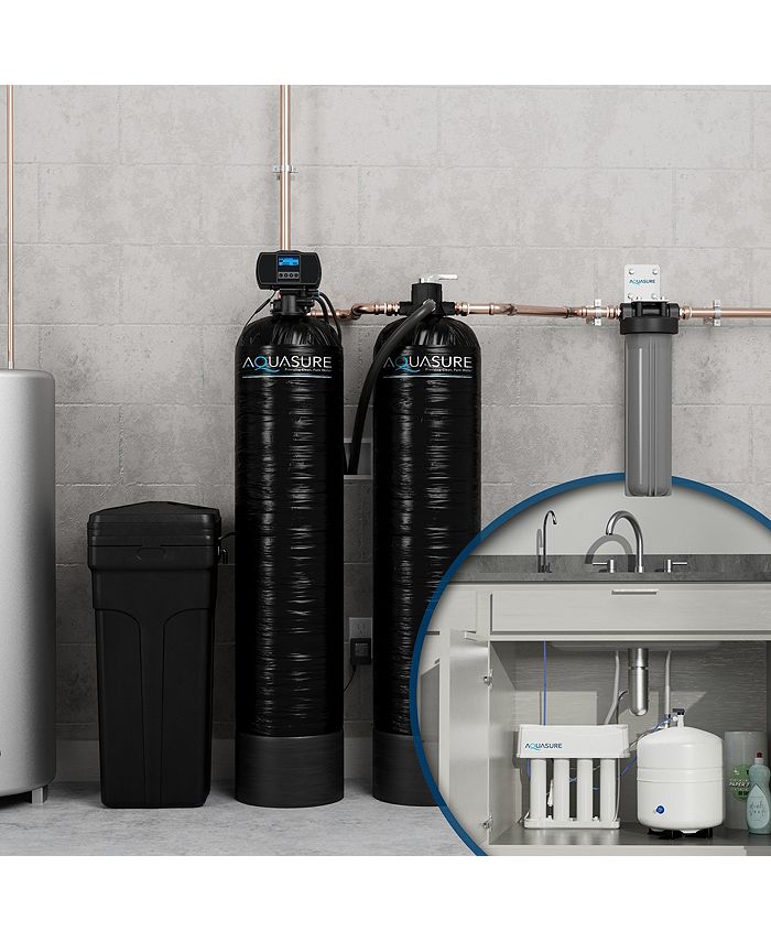 Aquasure Signature Elite 72,000 Grains Whole House Water Treatment ...