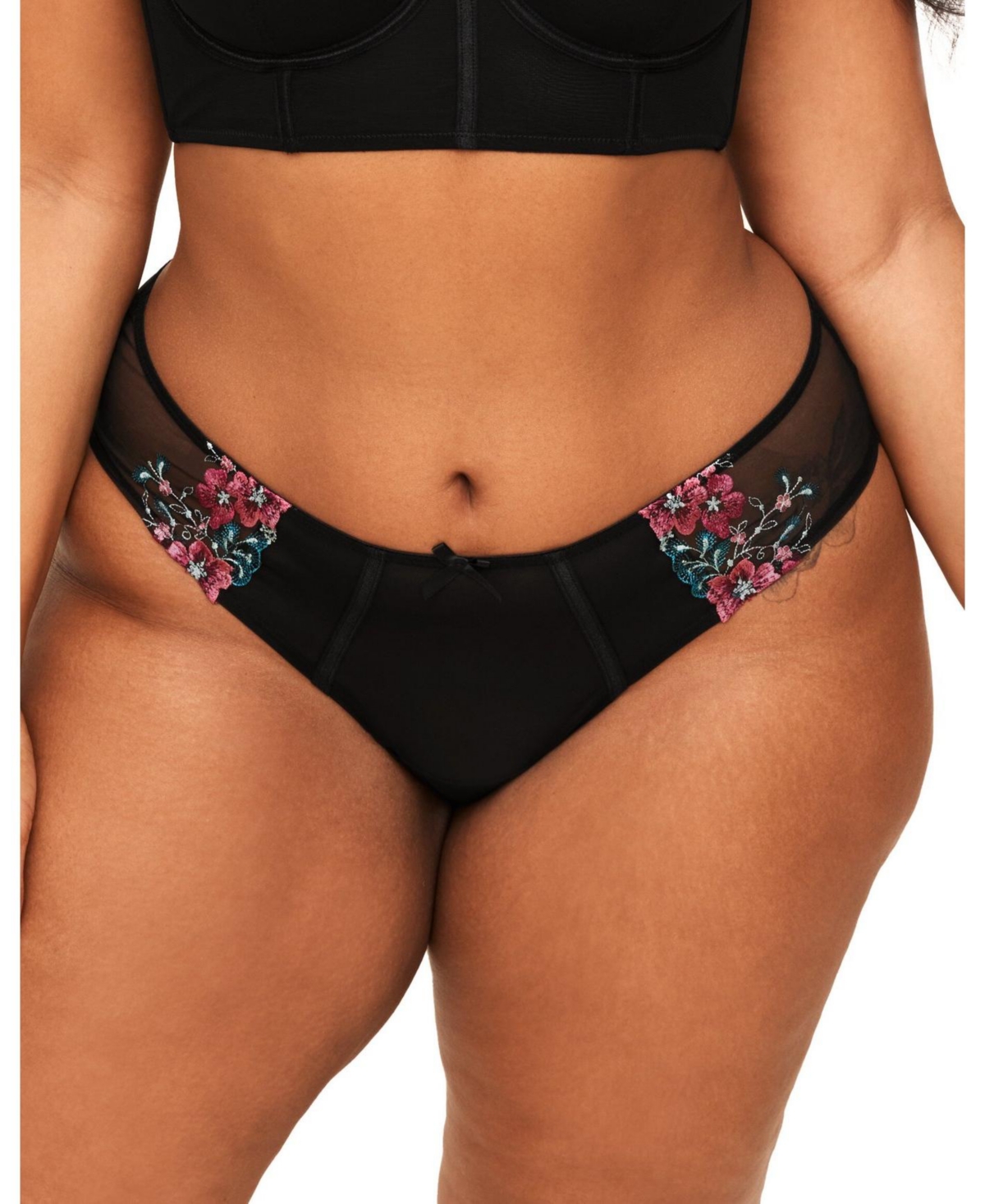Click here for Adore Me Womens Elara Hipster Panty - Black prices