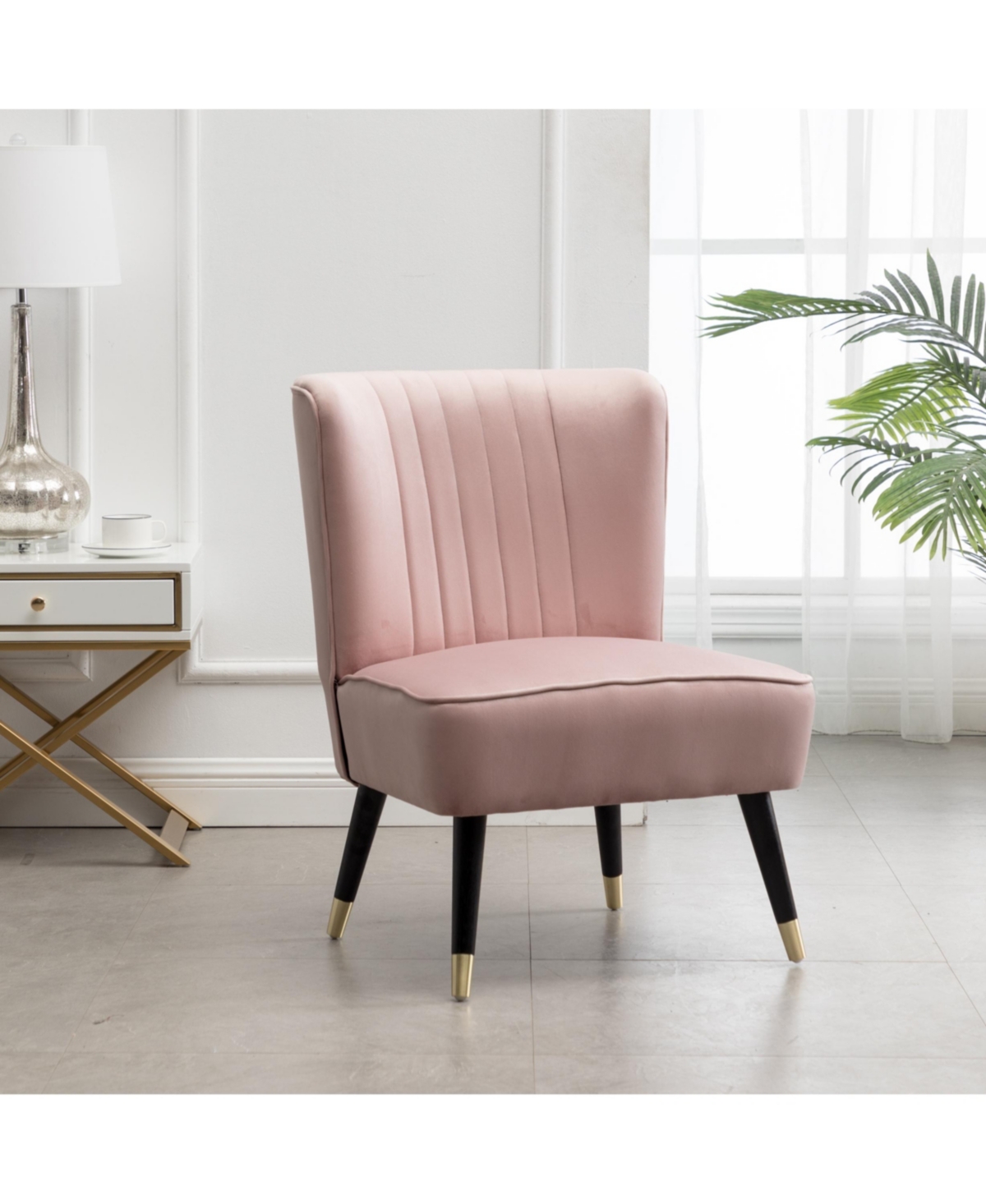 Click here for Simplie Fun Contemporary Velvet Upholstered Accent... prices