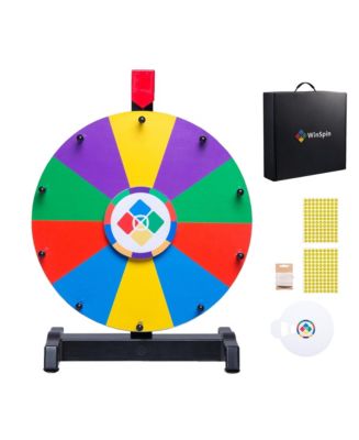 WinSpin 12" Spinning Wheel Math Game Kids Teaching Aid Elementary ...