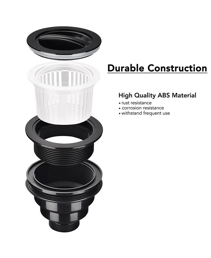 Yescom Salon Drainer Kit with Basket Strainer Cover for Shampoo Bowl ...