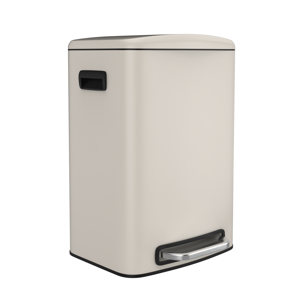 Click here for Streamdale 13 Gal. Stainless Step-On Trash - White prices