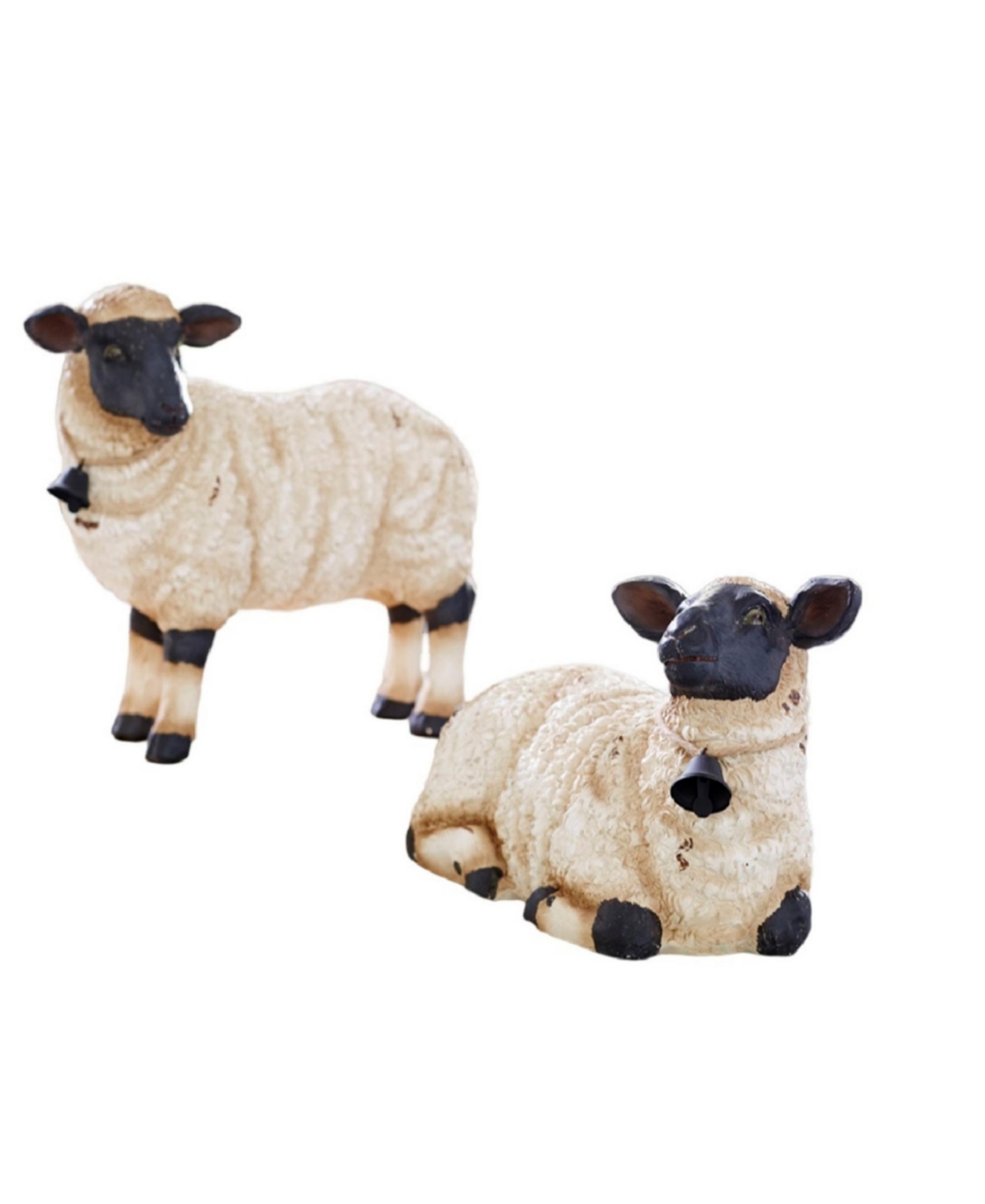 Click here for Slickblue Rustic Sheep Figurine With Bell Accent -... prices