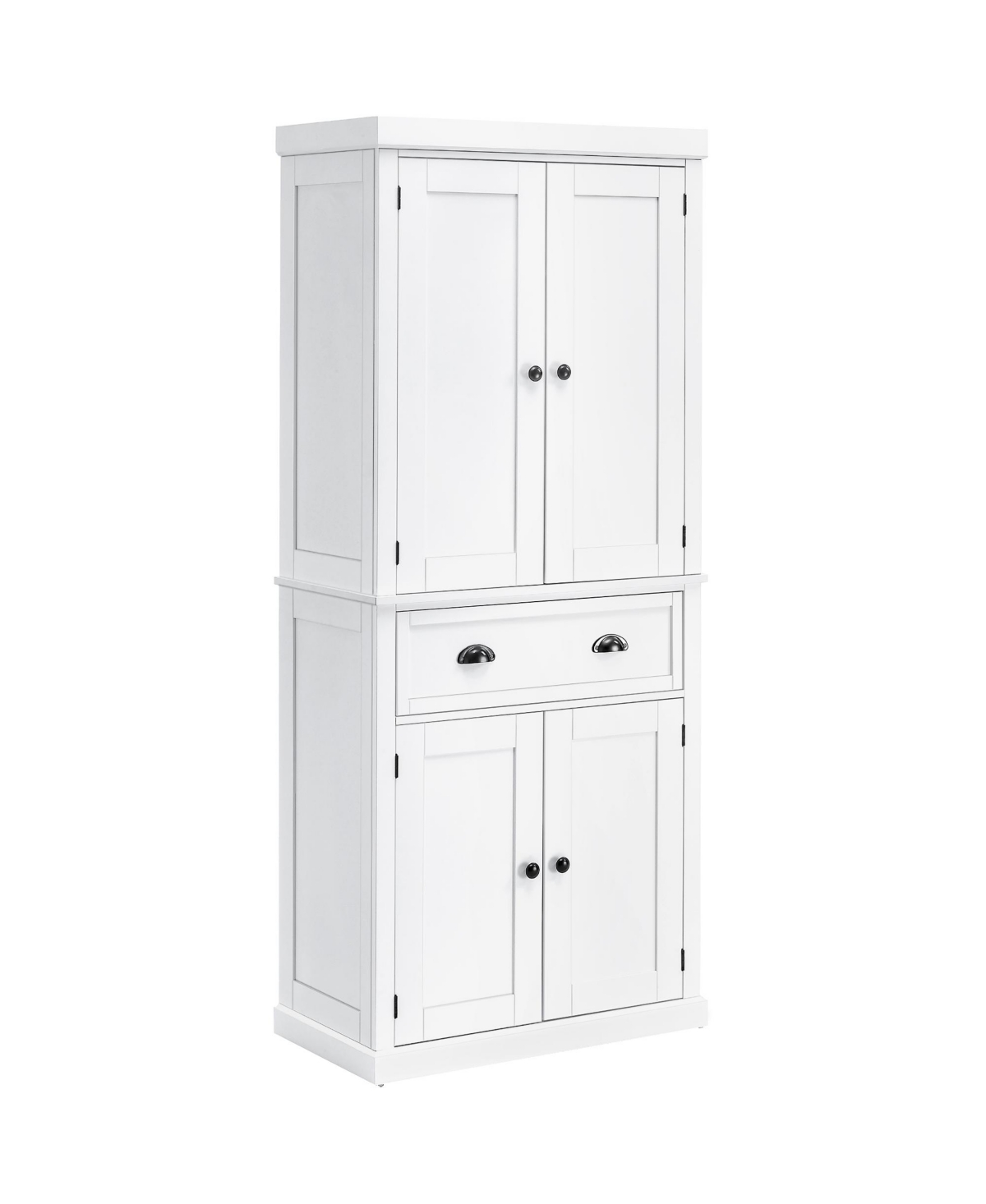 Click here for Homcom 72.5 Kitchen Pantry Cabinet with 4 Doors  D... prices