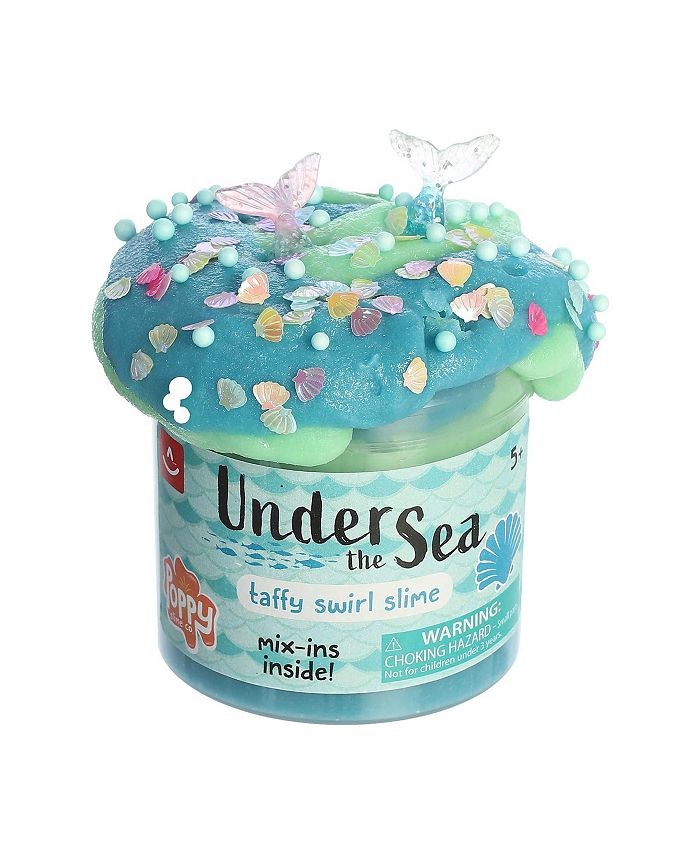Aurora Toys Medium Under The Sea Slime Poppy Slime Co. Gooey Toy Green ...