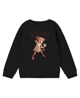 Harry Potter Boys Dobby Snap black Long Sleeve Shirt - Macy's